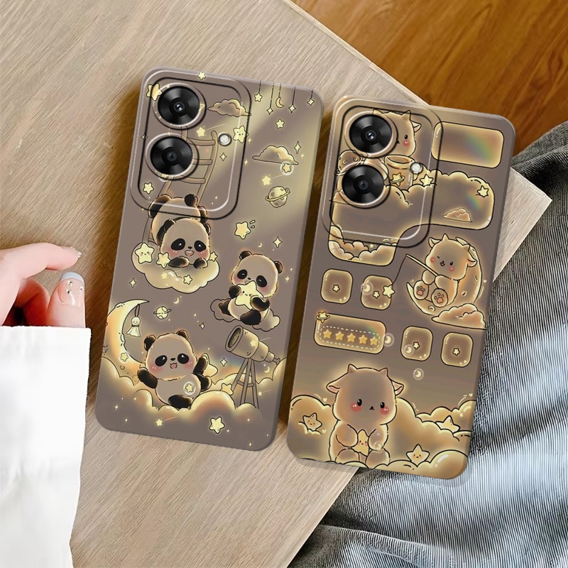 Casing CASE Silicone PROCAMERA REALME NOTE 60 REALME C61 REALME C63 ...