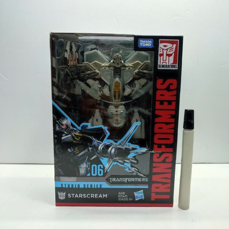 Transformer starscream 6 transformers generation studio series by takara tomy and hasbro, about ...