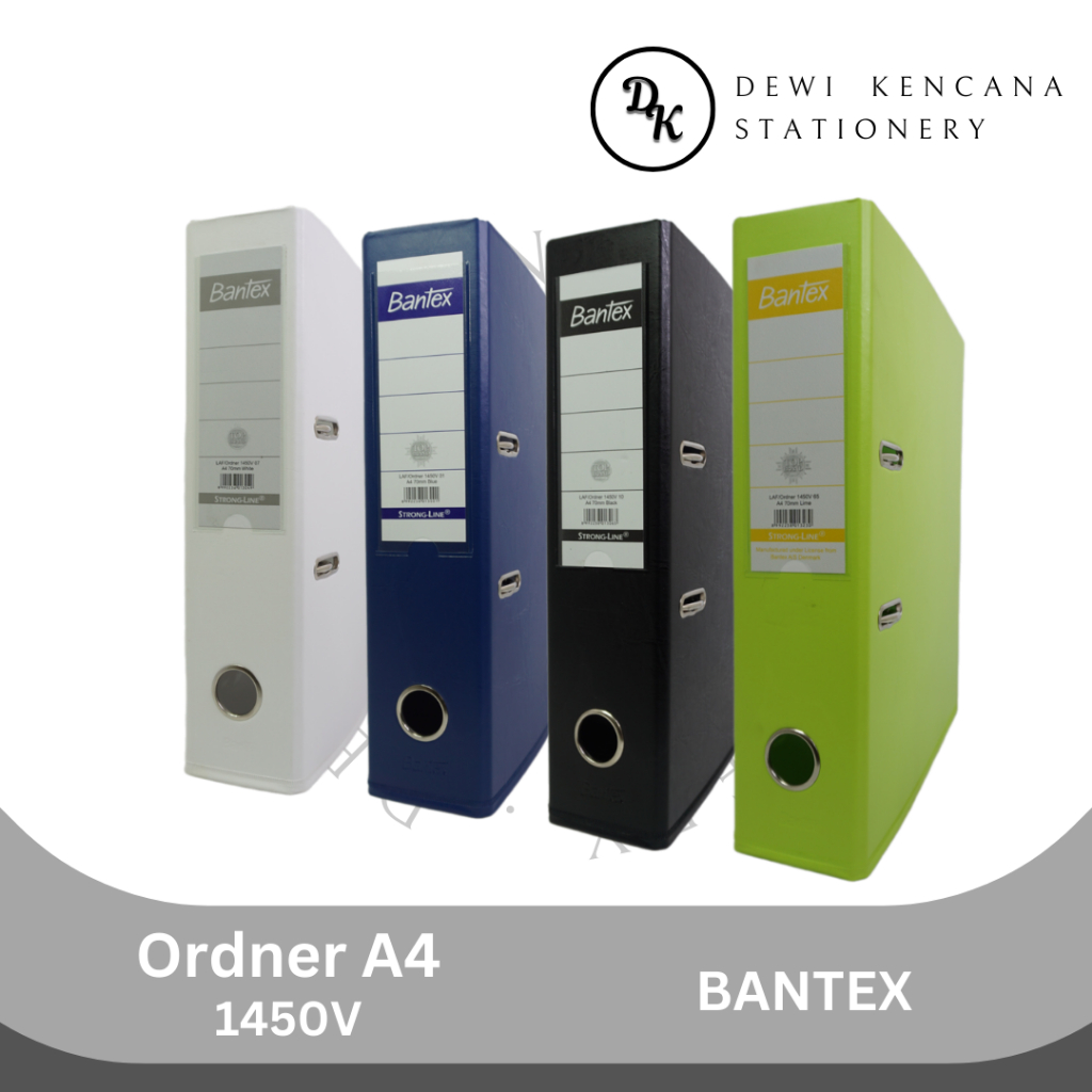 Ordner Bantex A4 1450 7cm Capacity / Ordner Bantex A4 Size | Shopee ...