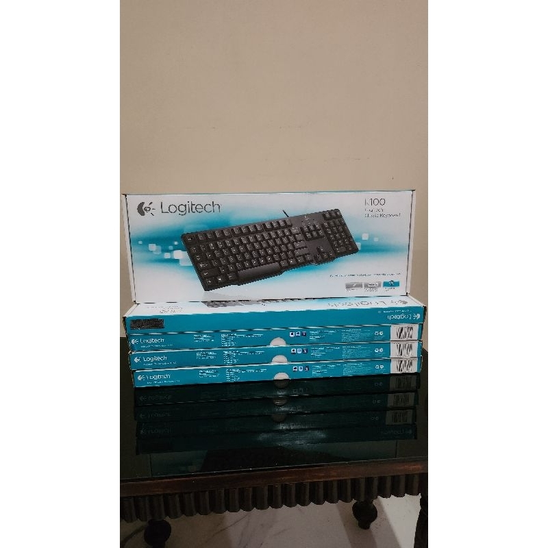 Original LOGITECH CLASSIC K100 KEYBOARD | Shopee Malaysia
