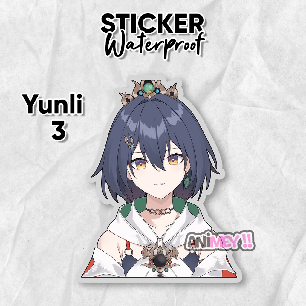 Yunli Honkai Star Rail Sticker/Waterproof Anime Sticker | Shopee Malaysia