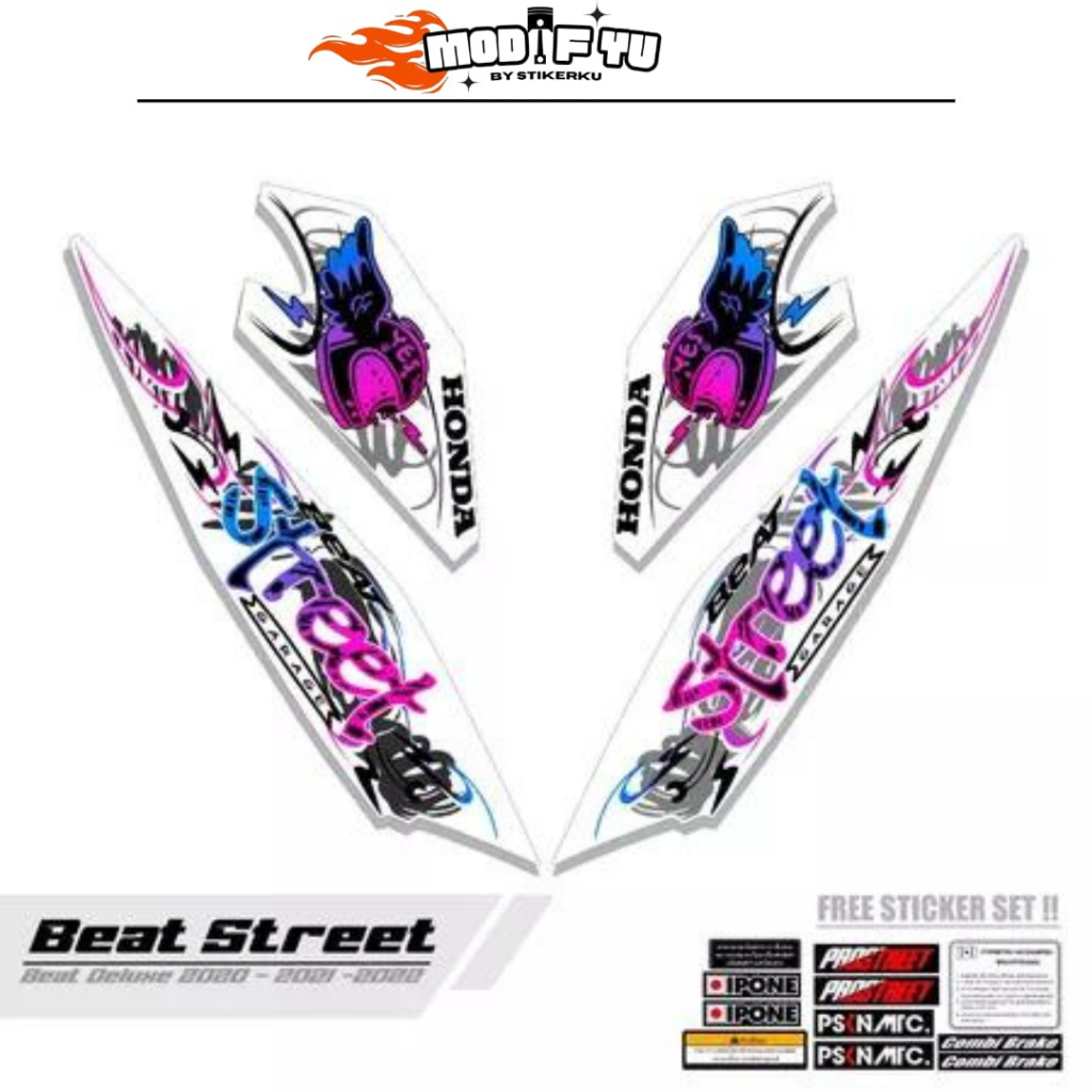 Stripng BEAT STREET / MOTIF K2 /2020 - 2021 - 2022 BEAT STREAT STICKER ...