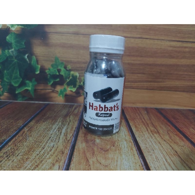 Habbat's Habbat's Habbats Black Seed 100 Capsules (Ajwa Date Palm Seed ...