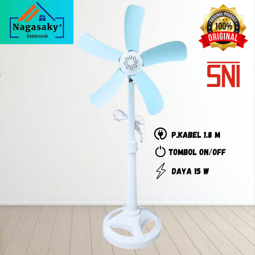 Nagasaky Ng- 590 A 15W Standing FAN (MINI STAND FAN ) | Shopee Malaysia