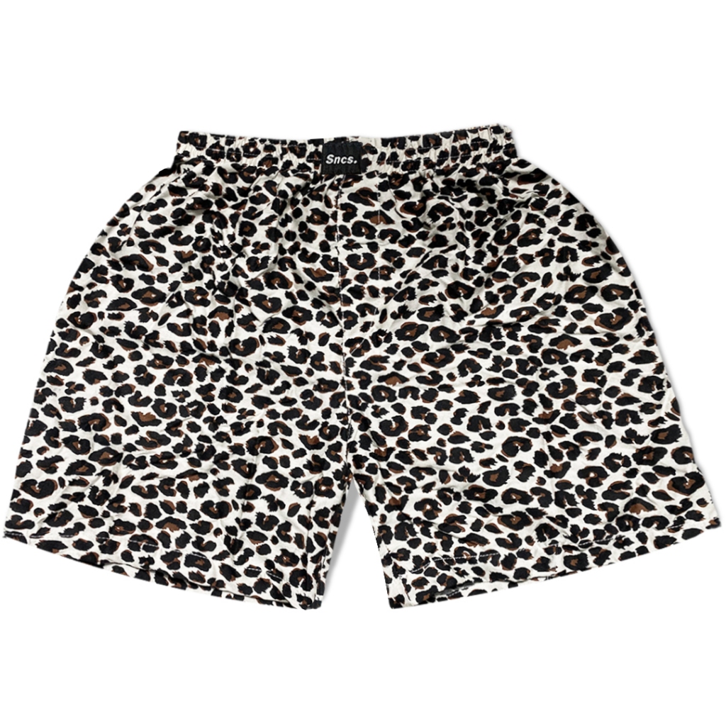 Boxer Pants | Leopard White | Jumbo | Snackingchoices | Shopee Malaysia