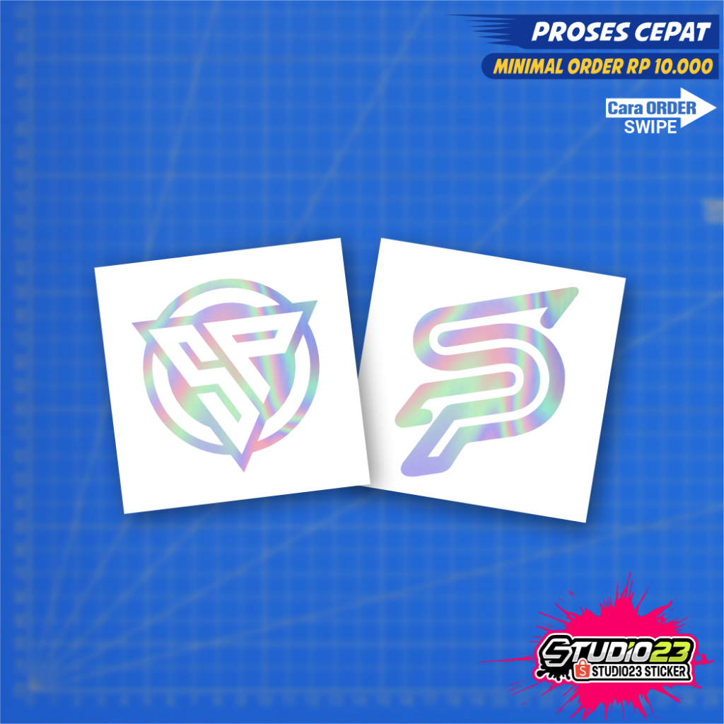 Sp Speed People Cutting Hologram Sticker | Shopee Malaysia