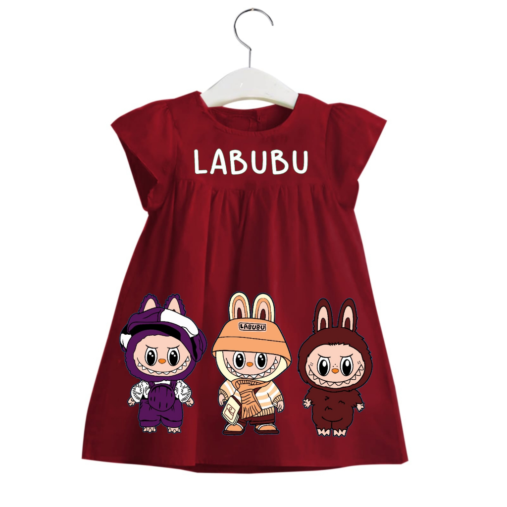 Labubu Girls' Dresses 1-3 Years | Shopee Malaysia