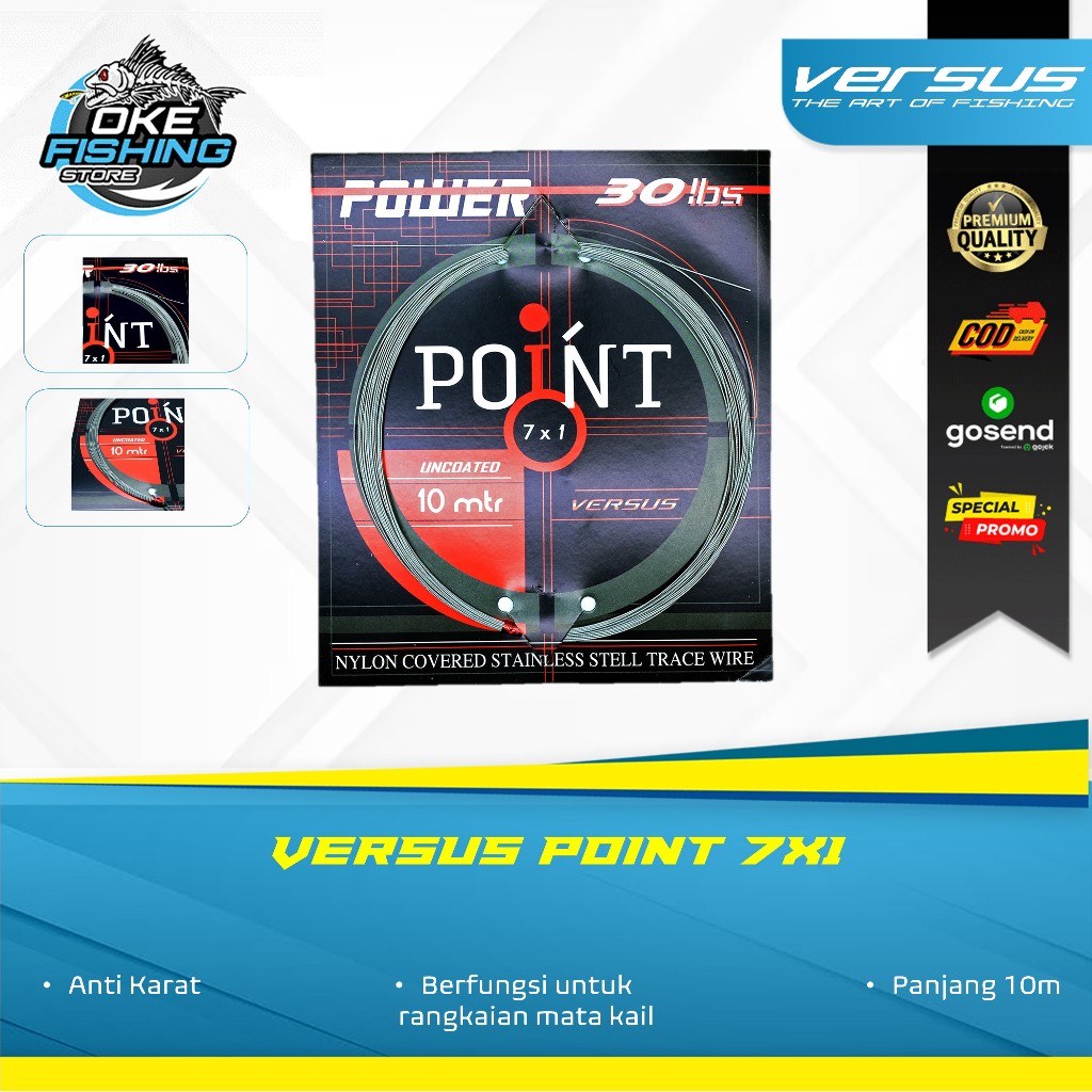 Neklin Versus Power Point 7x1 - Size Variants | Shopee Malaysia