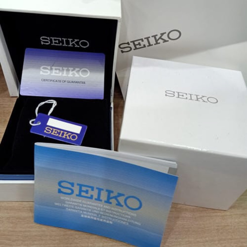 Original Seiko Watch Box FULL SET | Shopee Malaysia