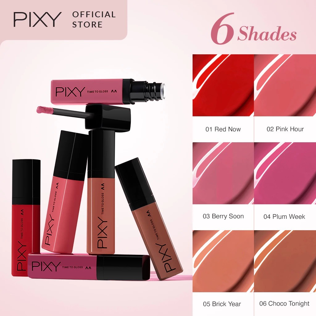 Pixy TIME TO GLOSS / PIXY LIP GLOSS | Shopee Malaysia