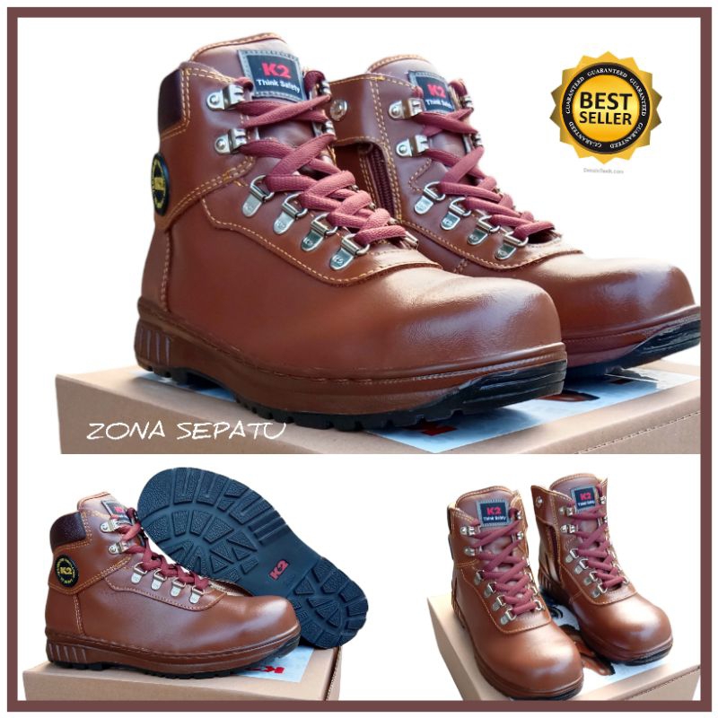 Original K2 Steel Toe Safety Shoes / Genuine K2 Iron Toe Safety Work ...