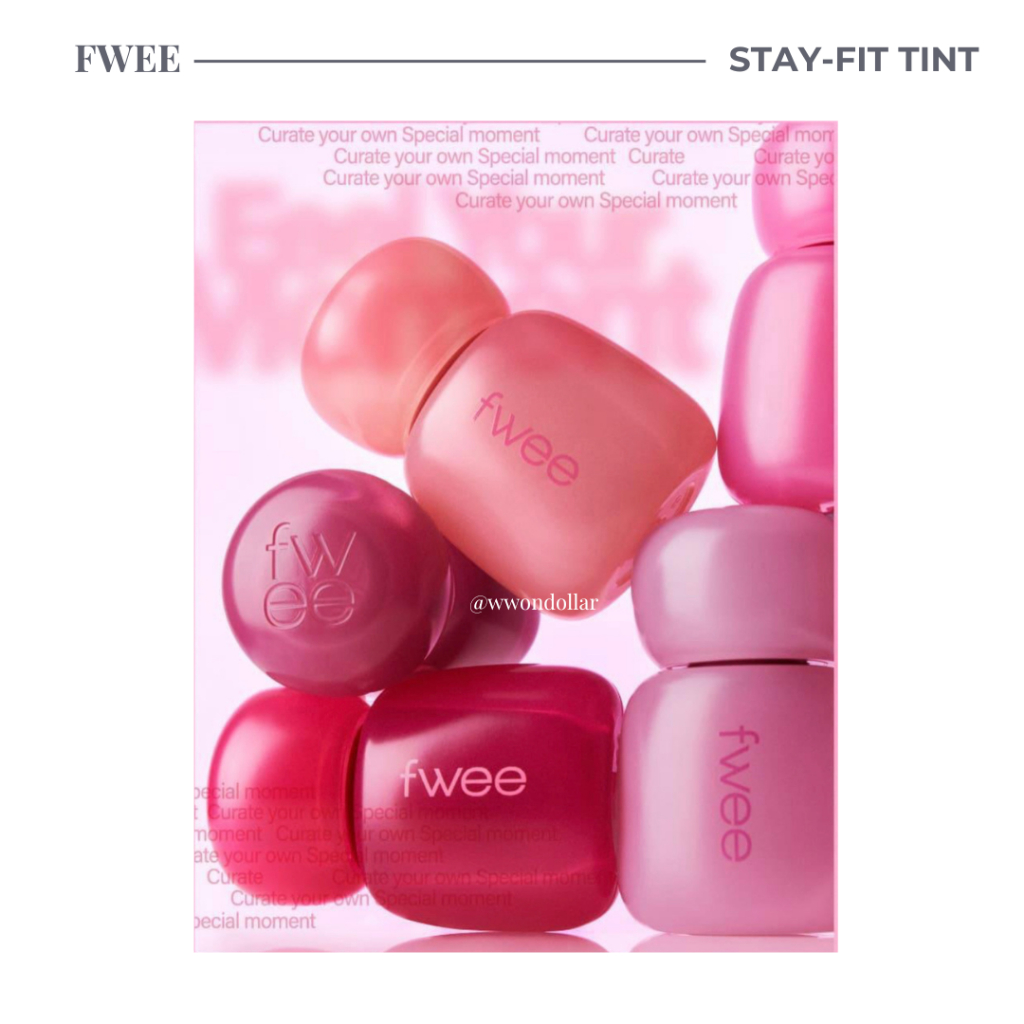 Pre order - fwee stay-fit pink obsession tint | Semi matte glow liptint ...