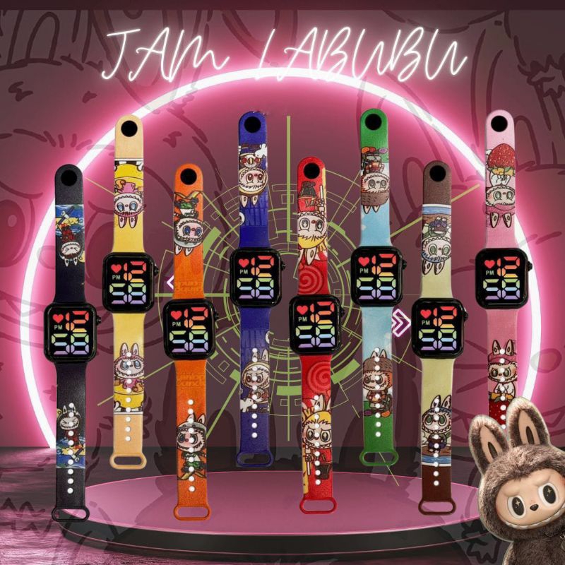 (New)1001 Smartwatch Labubu Children's Digital / Latest Labubu Watches ...