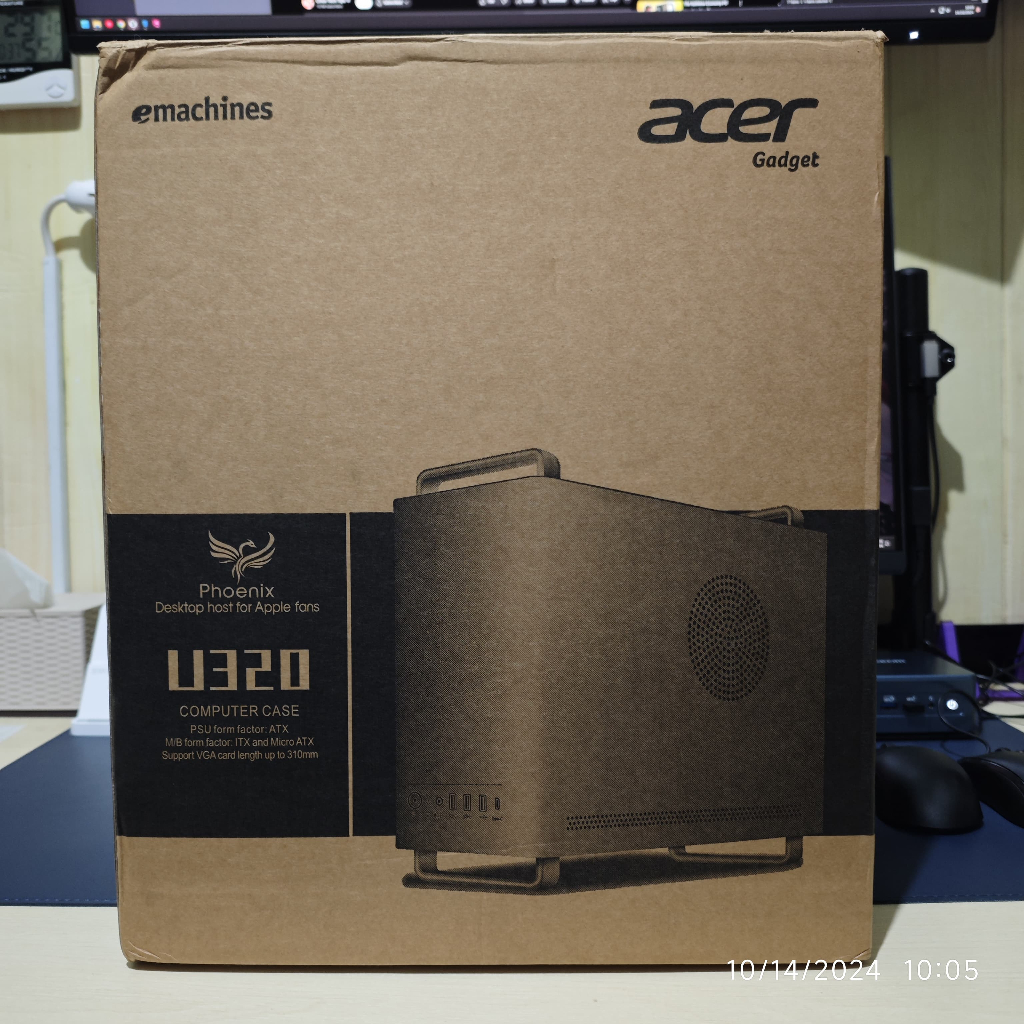 Acer U320 Mini Casing PC Compact Micro ATX mATX / Mini ITX | Shopee ...