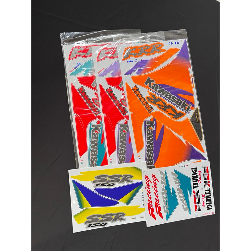 Striping kawasaki ninja ssr krr 1997 Se 150 kodak paper original ...