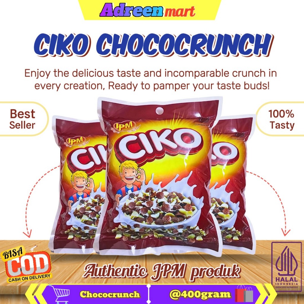 Ciko CRUNCH Cereal COCO CRUNCH 400gram | Shopee Malaysia