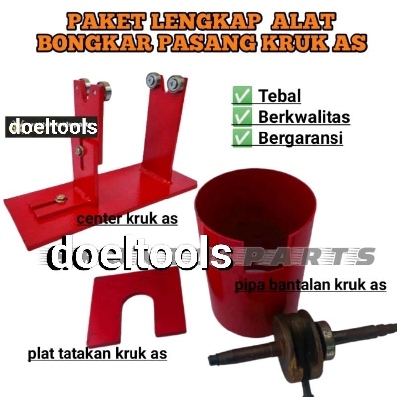 SAVING PACKAGES Tools for opening and installing crankshaft bearings ...