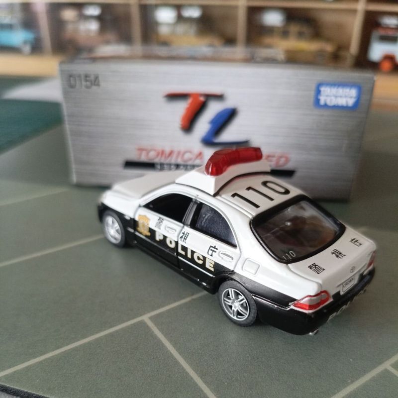 TAKARA TOMY Tomica Limited TL Toyota Crown Japanese Police Car TL 0154 Vintage Takara Tomytec ...