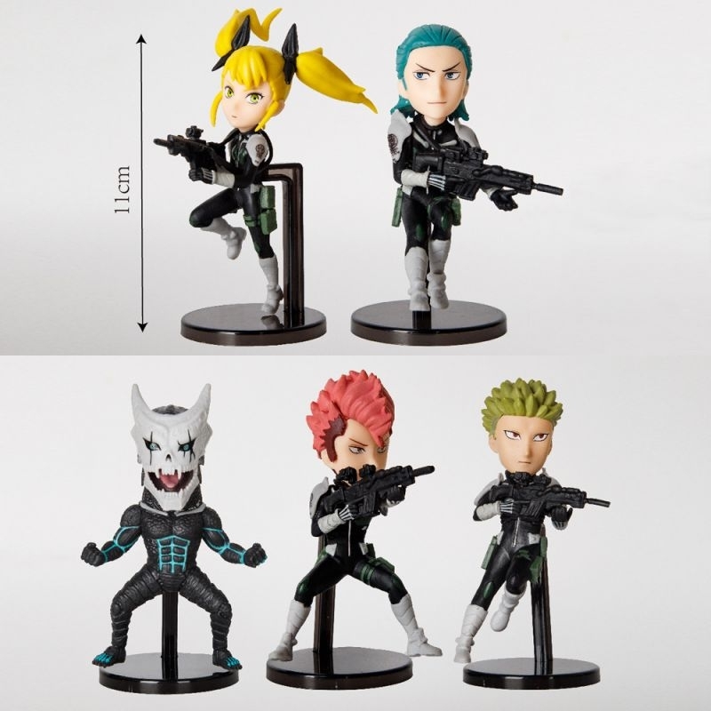 Wcf Kaiju No 8 Action Figure Set 5pcs Kafka Hibino Kikoru Shinomiya ...