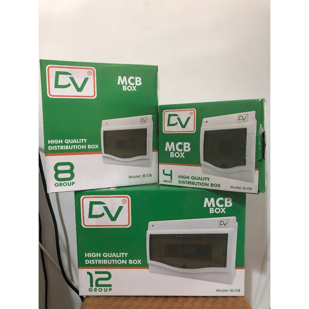 Mcb Box 4 Group 8 Group 12 Group DV | Shopee Malaysia