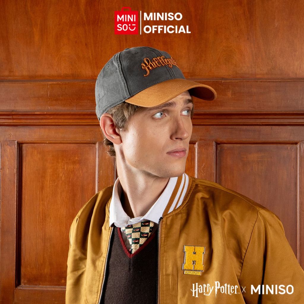 Miniso x Harry Potter School Baseball Cap Collab Baseball Cap Men Women ...