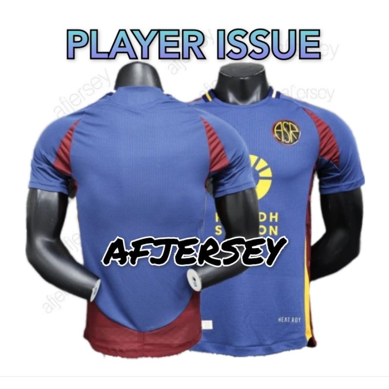 Player Issue Jersey Bola As_Roma 3rd Third 2024 2025 Baju Home Away ...