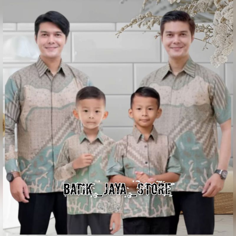 Couple Batik father and son Batik Latest Batik Batik 2024 Batik Inara ...