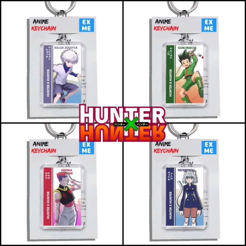 GANTUNGAN Hunter x Hunter Keychain - Hunter x Hunter Keychain - Anime ...