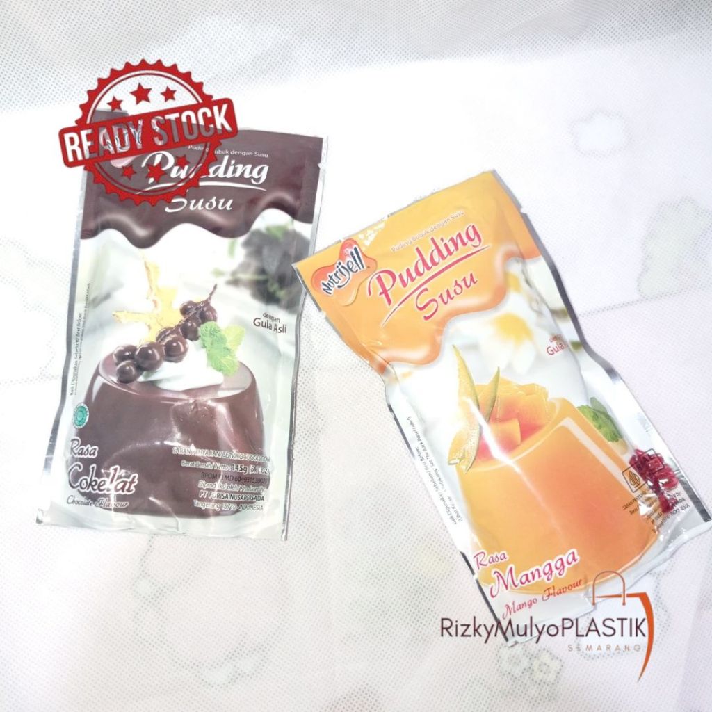 Nutrijell Pudding Milk/Jelly Powder/Instant Powder Jelly/Ager - Ager ...