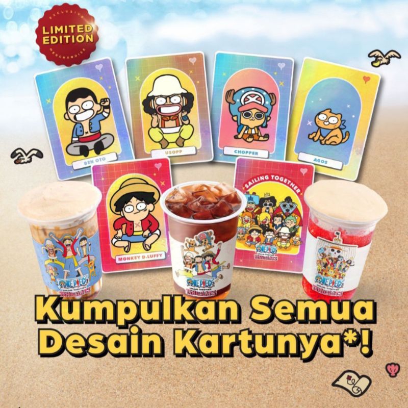 Photocard One Piece Tahilalats x Coffee Memories Sailing Together ...