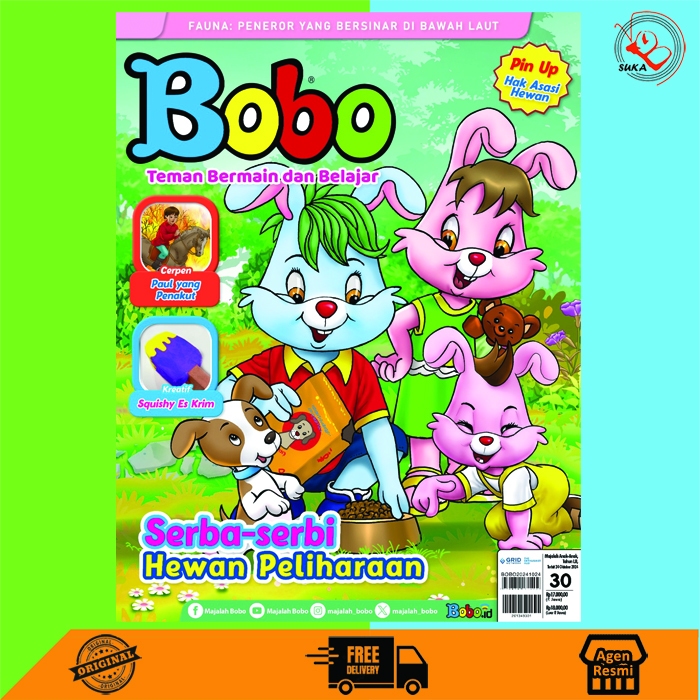 Bobo Magazine October 2024 Edition | Shopee Malaysia