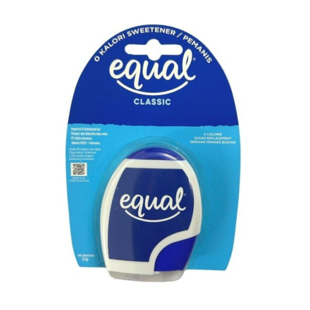 Equal Classic 100 Tablet Sweetener - Zero Calorie Sweetener - Sugar ...