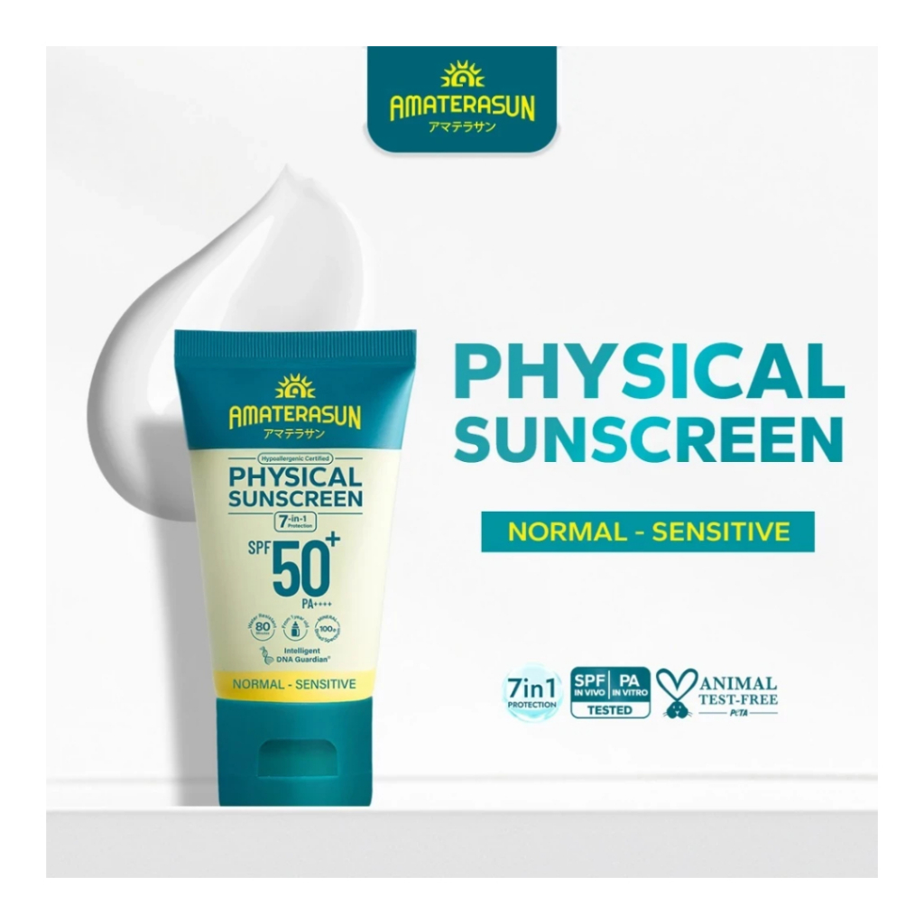 Amaterasun [REAL SPF Certified] Physical Sunscreen SPF 50+ PA++++ 30g ...