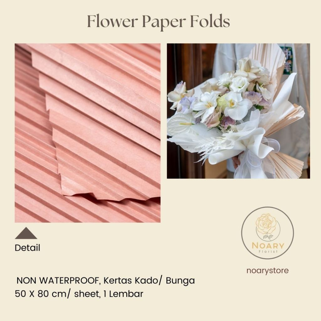 Flower Paper FOLDS / Flower Wrapping / Cellophane / Wrap / Flower Paper ...