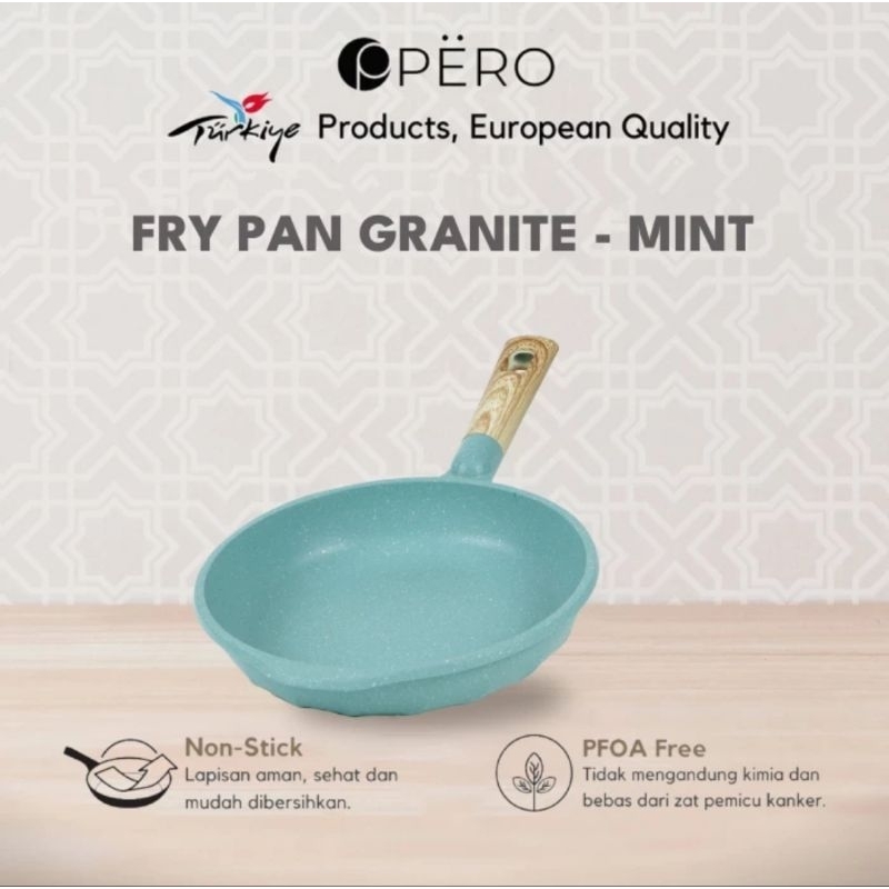 Pero Frypan 24cm / BioGranite Thick Non-Stick Frying Pan Size 24cm ...