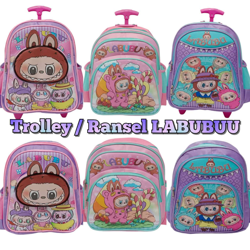 Joy - - Bag/Children's School Backpack NJ49 40 43 LABUBUU MOTIF SD TK ...