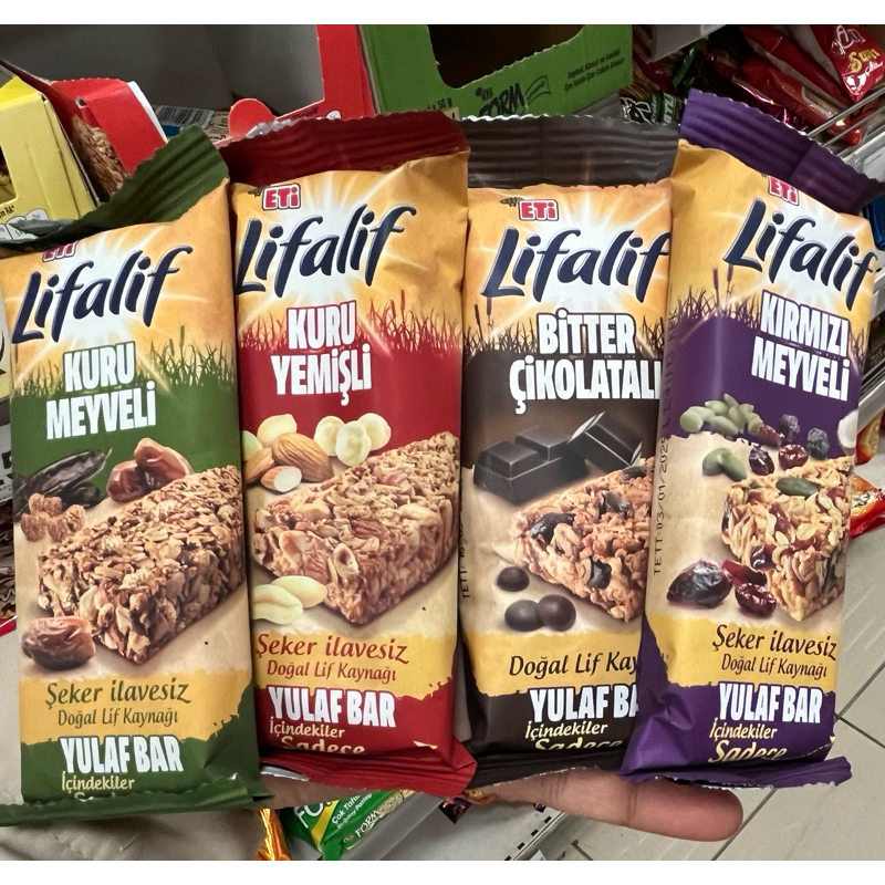 Lifalif SNACK BAR HEALTHY Türkiye ETI LIFALIF | Shopee Malaysia