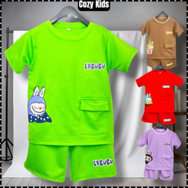 Labubu Children's Clothes Sets Unisex Viral Clothes, Boys and Girls ...