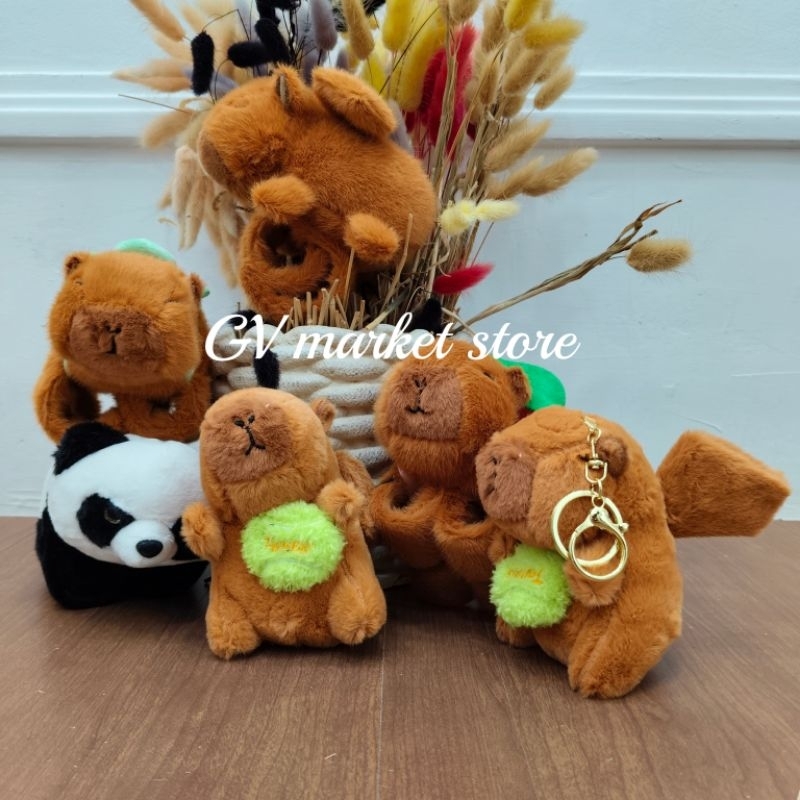 GANTUNGAN Musical Capybara Hand Puppet, Vibrating Capybara, Vibrating ...