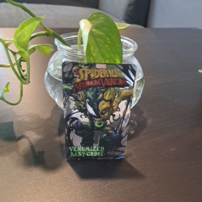 Marvel Spiderman Maximum Venom cpcm card Venomized Baby Groot cpcm cow ...