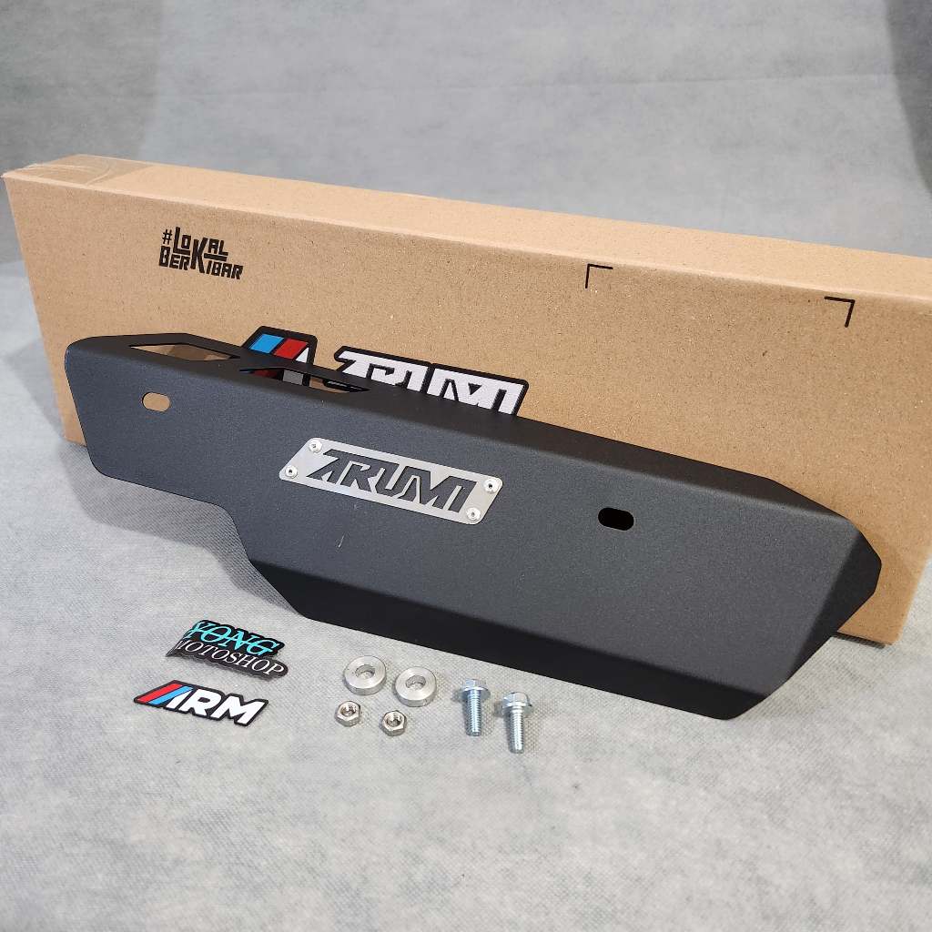Vario 160 PCX 160 PCX 150 EXHAUST SHIELD ARUMI ARM EXHAUST COVER ...