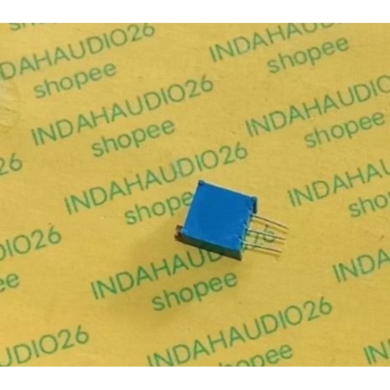 101 multiturn 3296w 100 ohm trimpot vr variable resistor blue color ...