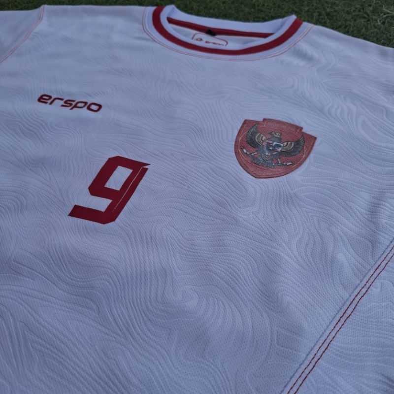 PUTIH Latest 2024/2025 White Indonesian Away National Team Jersey ...