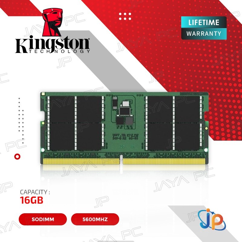 Memory Kingston Sodimm DDR5 PC44800 5600Mhz 16GB Ram | Shopee Malaysia
