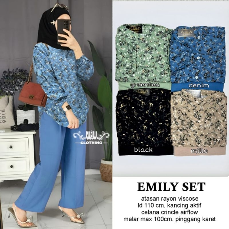 Emily SET ORI W&W | Shopee Malaysia