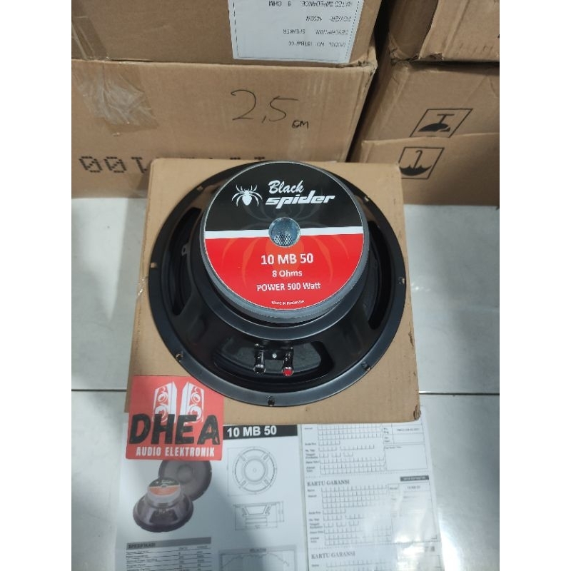 Speaker Black Spider 10 MB 50 original 500watt | Shopee Malaysia