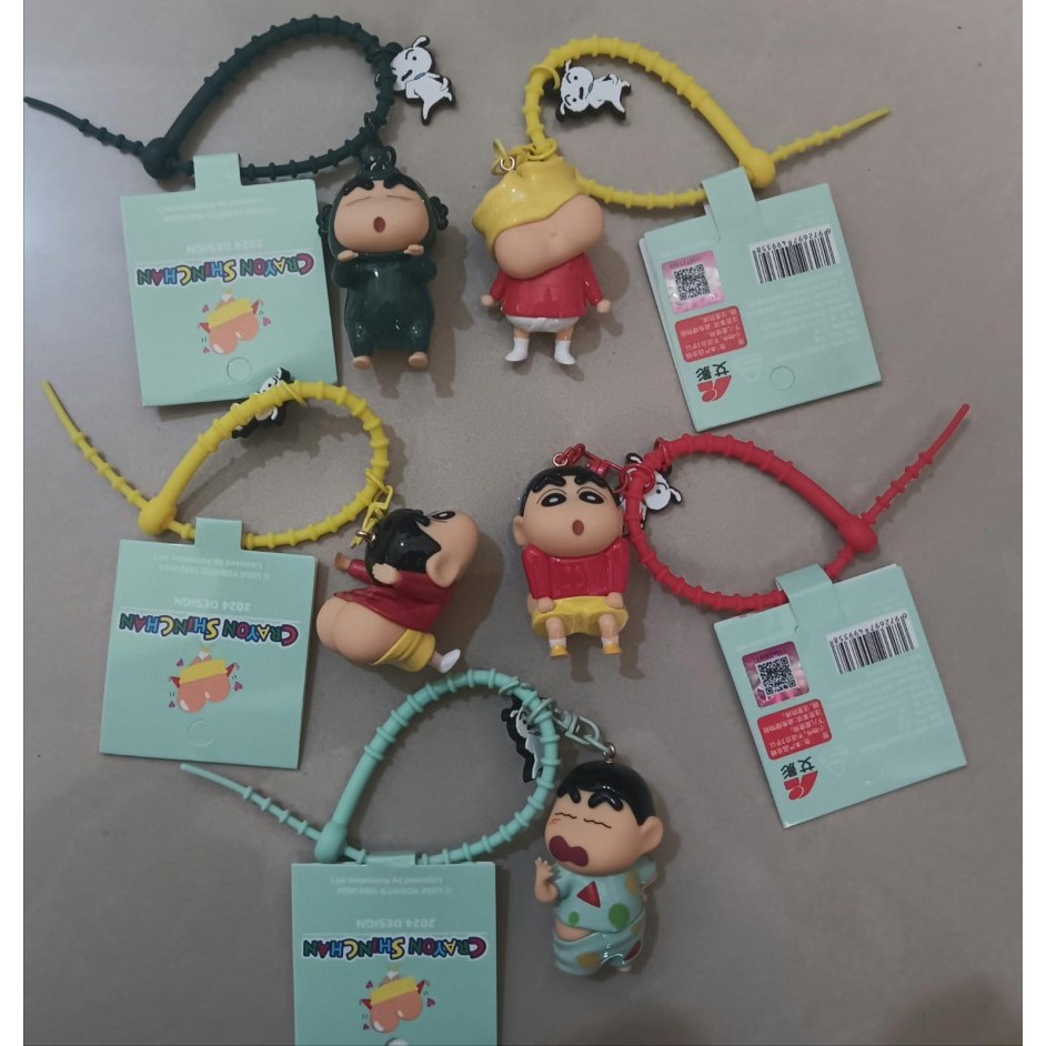 GANTUNGAN Original Crayon Shinchan Sinchan Shin-Chan Sincan Keychain ...