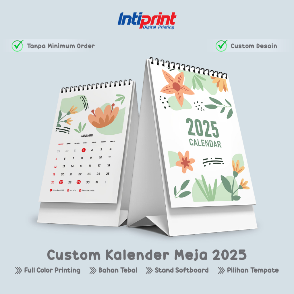 Print Aesthetic A6 Size Desk Calendars / Print Custom Aesthetic ...