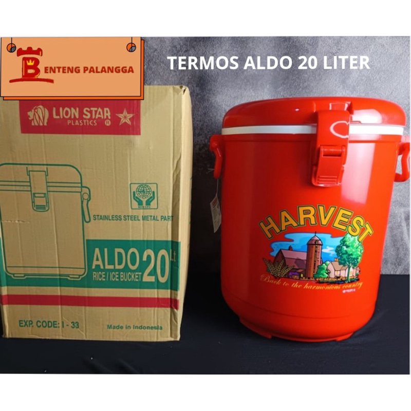 TERMOS Jumbo Aldo Lion Star 20 Liter/ Original 20 Liter Harvest Rice ...