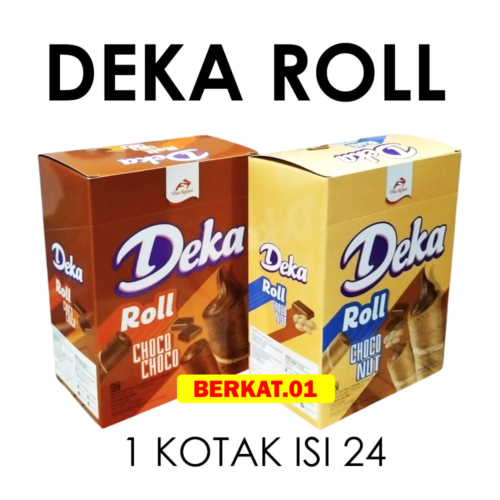 Deka WAFER ROLL 1 BOX CONTAINS 24 | Shopee Malaysia